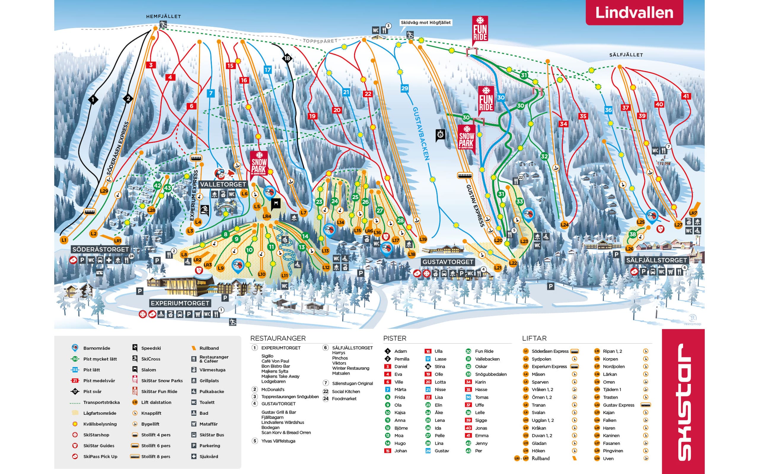 Sälen Ski Resort Piste Maps (Free to Download) | WeSki